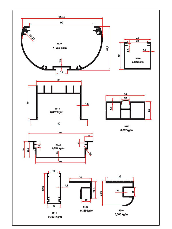 Led Profiles | Alumetal