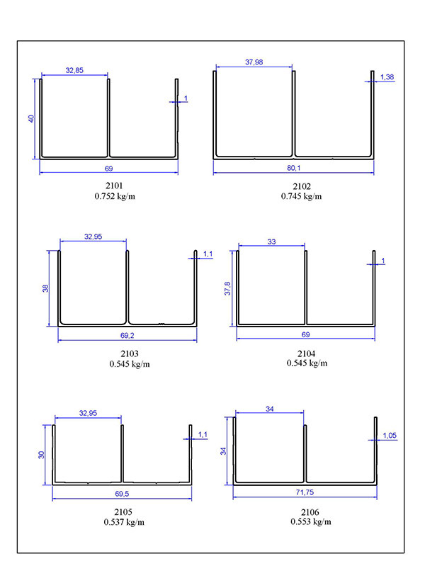 Furniture Profiles | Alumetal