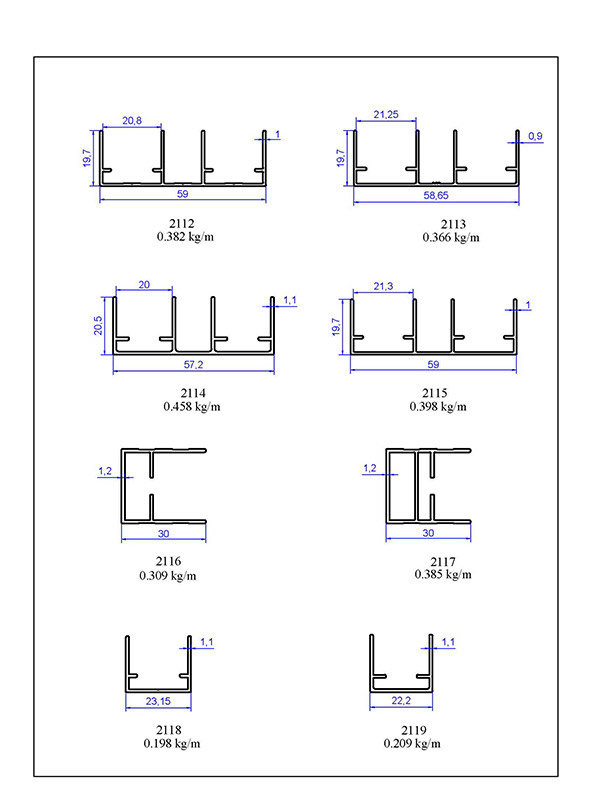 Furniture Profiles | Alumetal