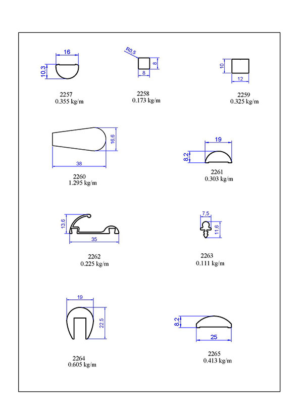 Furniture Profiles | Alumetal