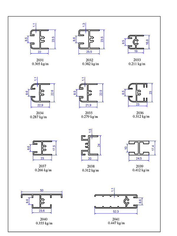 Furniture Profiles | Alumetal